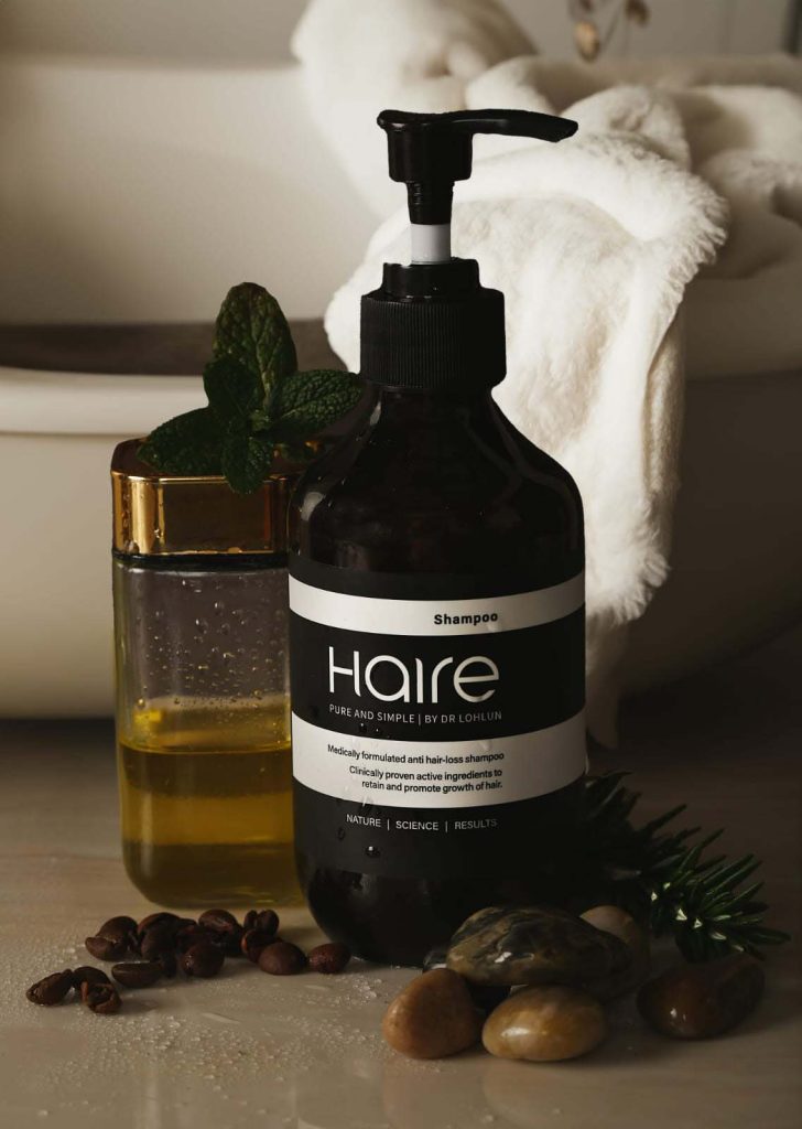 Introducing Hairé – A Medically Formulated Anti Hair-Loss Range