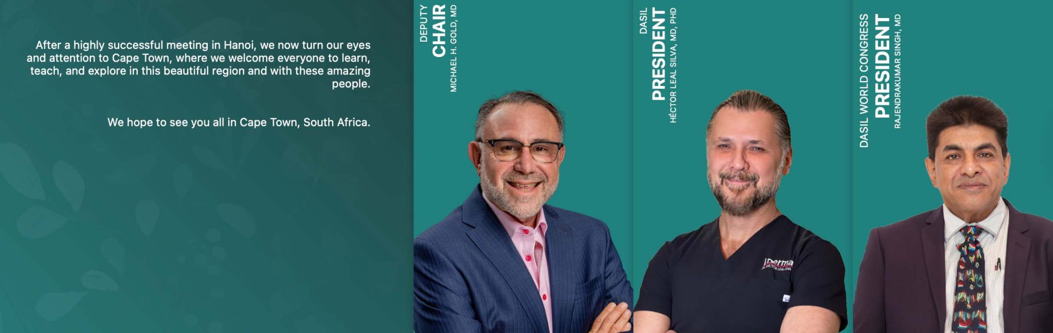 DASIL World Congress 2025: Dermatology, Aesthetics And Surgery In Cape ...